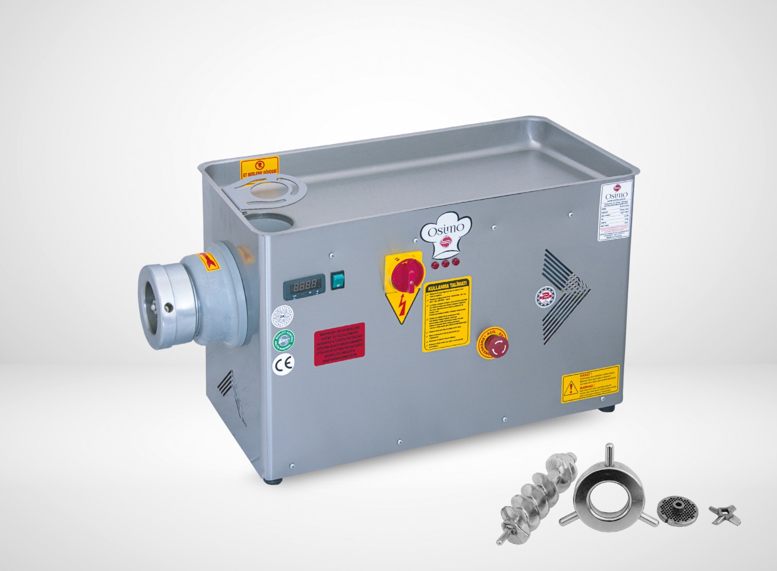 Et Kıyma Makinesi - Osimo Endüstriyel Mutfak Ekipmanları